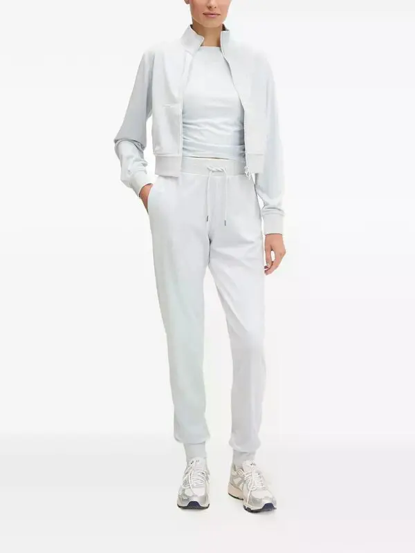 Guess Rhinestone Logo Track Pants - Blue
