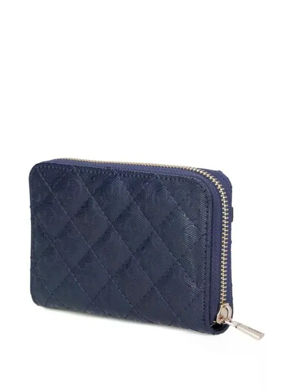 Guess Quilted Logo-embossed Wallet