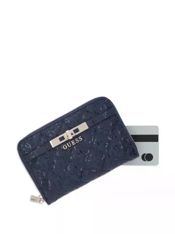Guess Quilted Logo-embossed Wallet