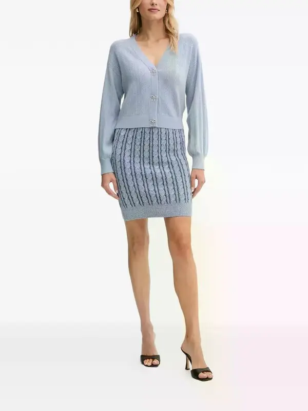 Guess Cable-knit Mini Skirt