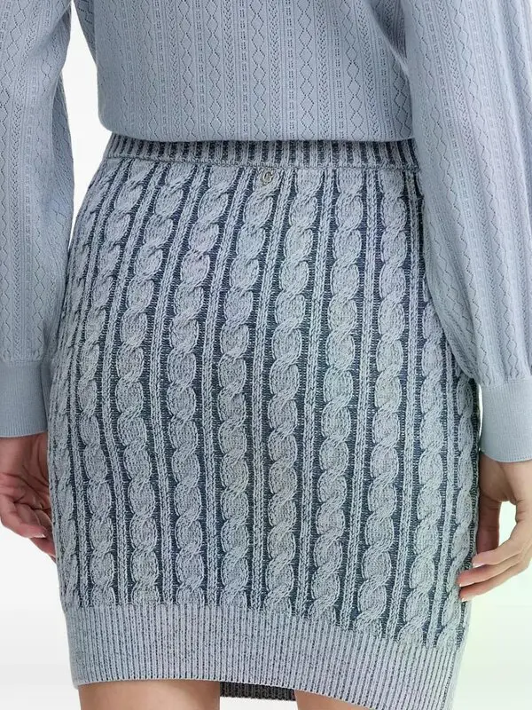 Guess Cable-knit Mini Skirt