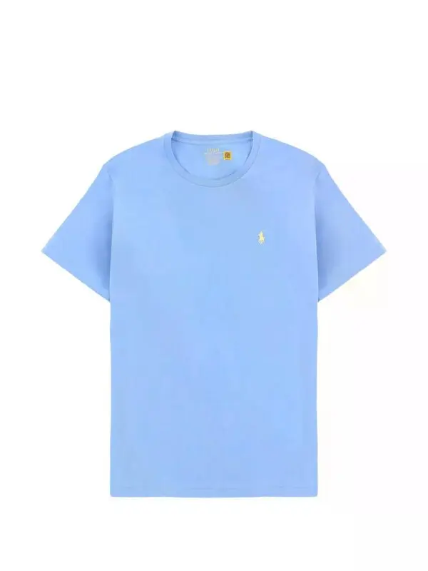 Polo Ralph Lauren Embroidered-logo T-shirt - Blue