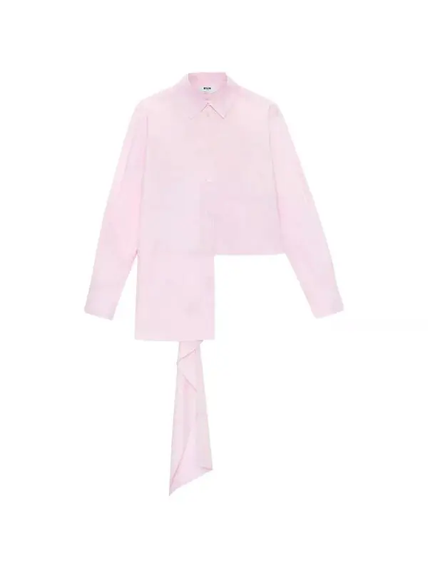 MSGM Chest-pocket Shirt - Pink