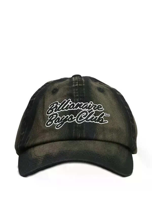 BILLIONAIRE BOYS CLUB Script Spray Fade Cap - Green