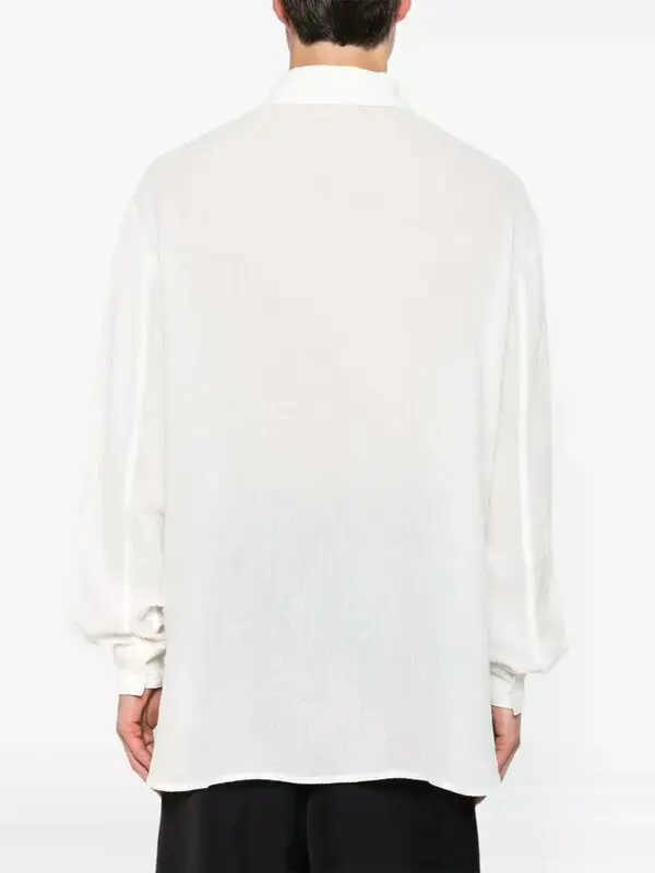 ROLD SKOV Textured Long-sleeve Shirt
