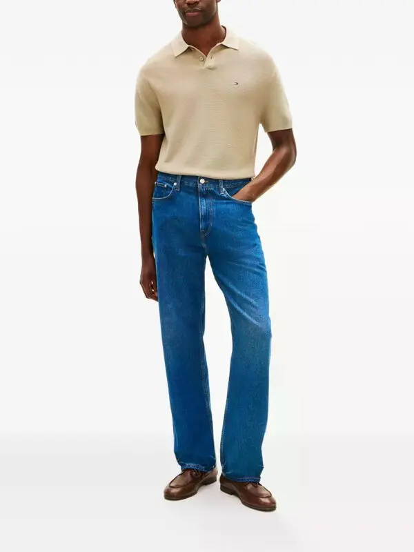 Tommy Hilfiger Short-sleeve Polo Shirt - Neutrals