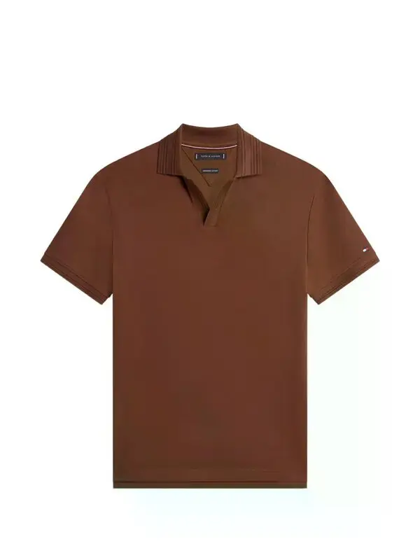 Tommy Hilfiger Regular-fit Ribbed-trim Cotton Polo Shirt