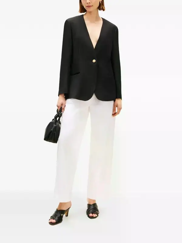 Tommy Hilfiger Linen-blend Single-breasted Blazer