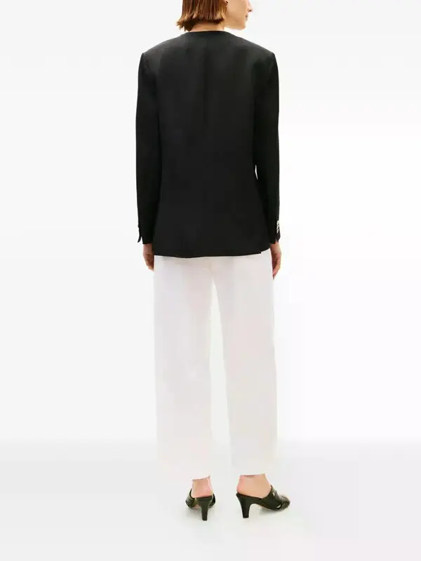 Tommy Hilfiger Linen-blend Single-breasted Blazer