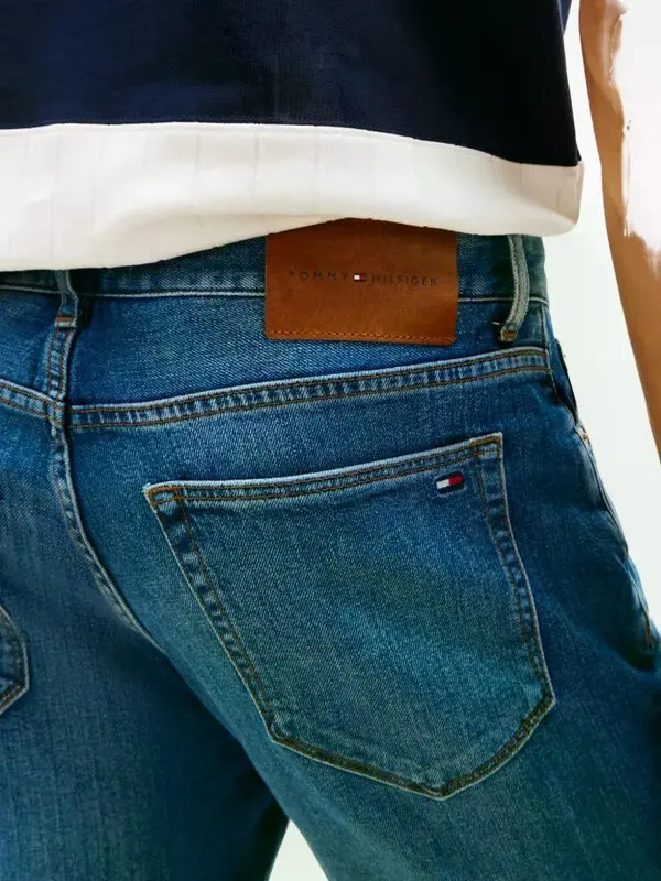 Tommy Hilfiger Denton Faded Denim Shorts