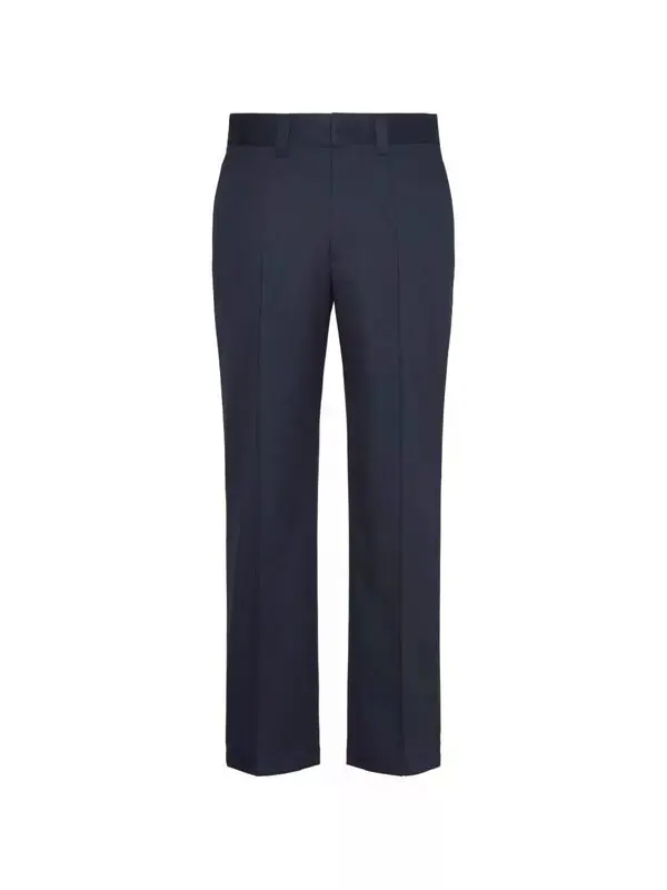 Calvin Klein 90's Pressed-crease Tailored Trousers - Blue