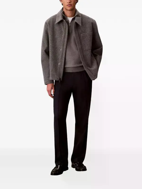 Calvin Klein 90's Pressed-crease Tailored Trousers