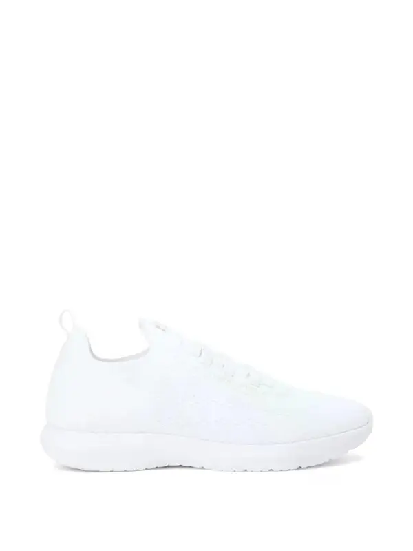 Tommy Hilfiger Knit Lace-up Sneakers - White