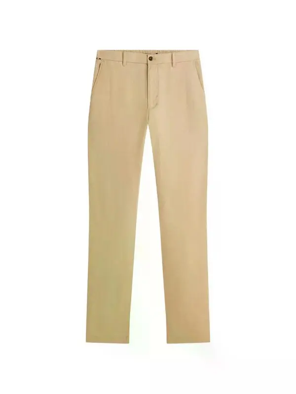 Tommy Hilfiger Denton Straight-leg Linen Trousers - Neutrals