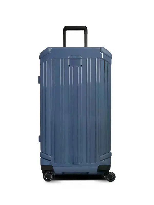 PIQUADRO Hardside Trunk Suitcase - Blue