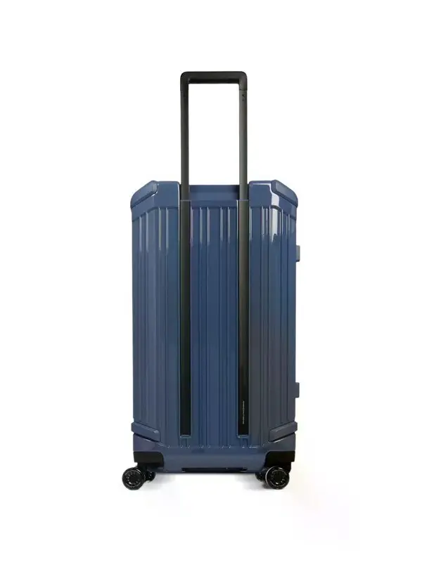 PIQUADRO Hardside Trunk Suitcase - Blue