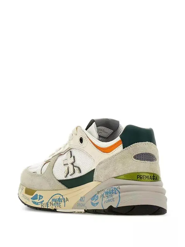 Premiata Mase 25 Lace-up Sneakers - Neutrals