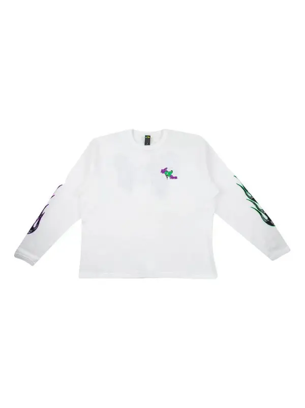 ANTI PROMO Thermal Shirt - White