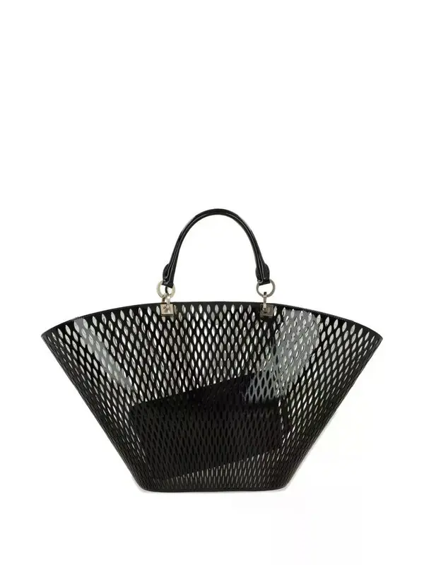 TOM FORD Patent-leather Cut-out Tote Bag