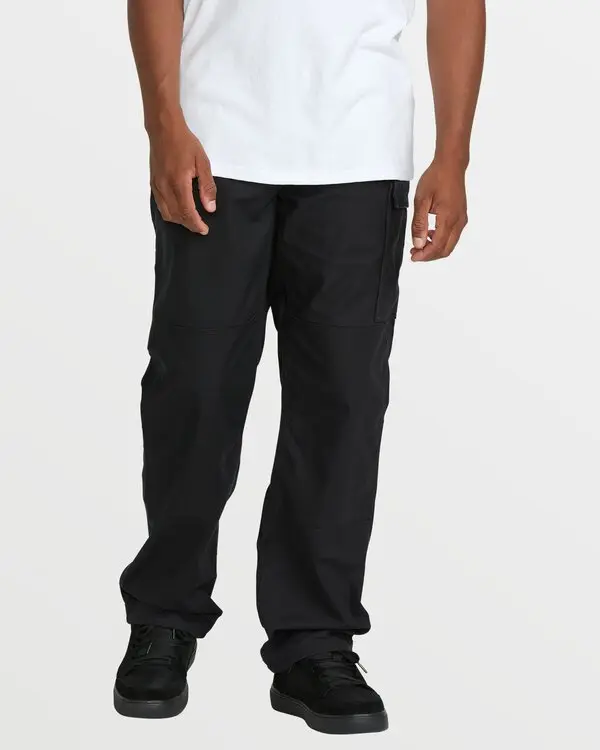 Volcom Caliper Ii Relaxed Work Trousers - Black