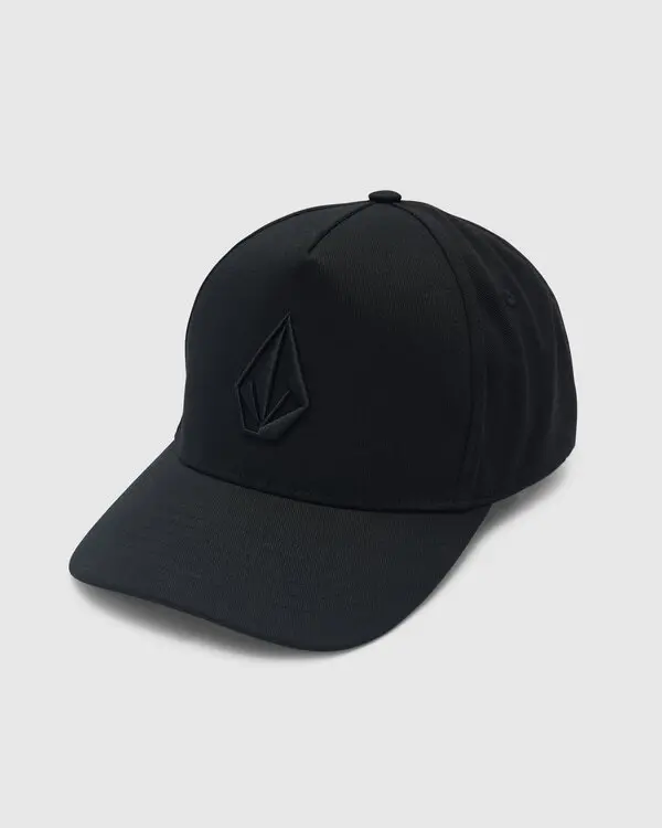 Volcom Embossed Stone Adjustable Cap - Black