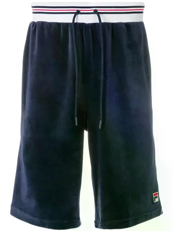 FILA Fitted Drawstring Shorts - Blue