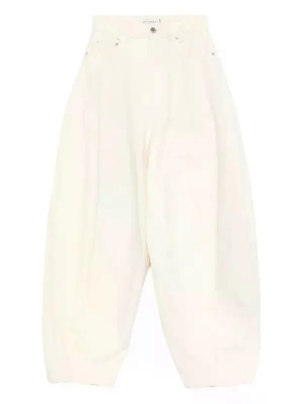 Viktor & Rolf Balloon Denim Trousers - White