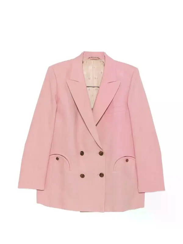 BLAZÉ MILANO Double-breasted Blazer - Pink