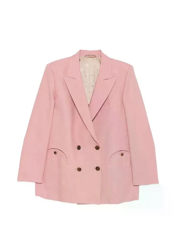 BLAZÉ MILANO Double-breasted Blazer - Pink
