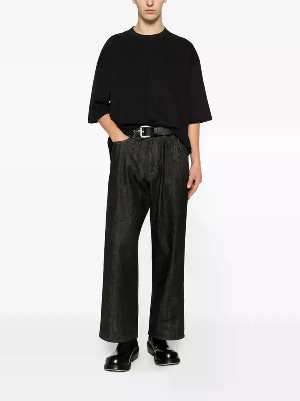 Comme Des Garçons Oversized Logo-tag T-shirt