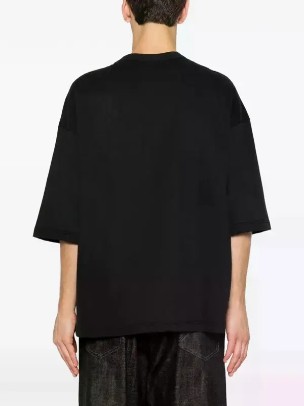 Comme Des Garçons Oversized Logo-tag T-shirt