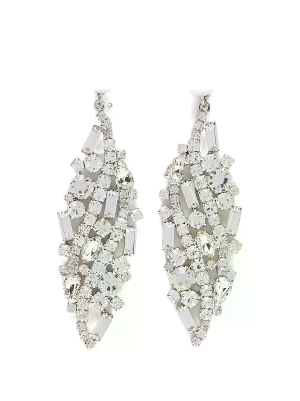 Magda Butrym Crystal-embellishment Earrings - Silver