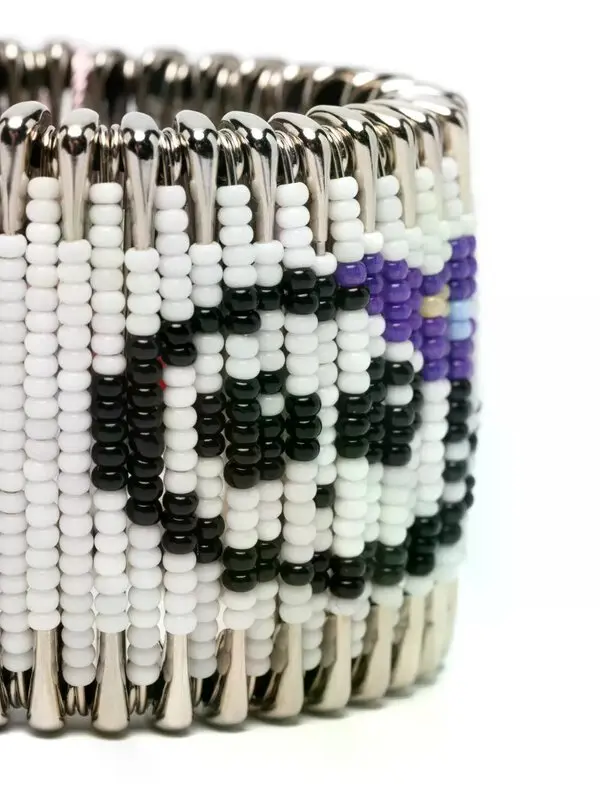 CHOPOVA LOWENA Beaded Safety-pin Bracelet