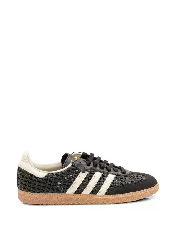 Adidas Samba Og Woven Sneakers - Black