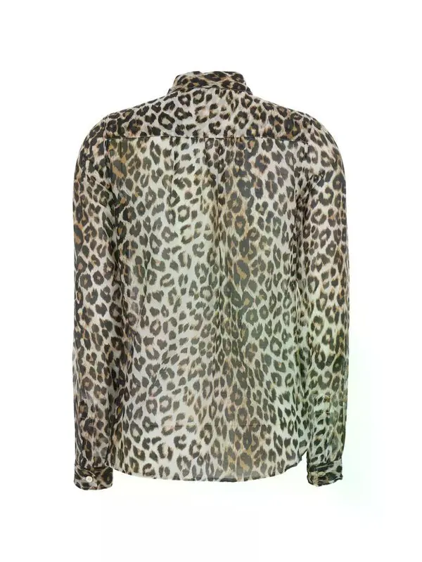 JUCCA Leopard Print Shirt