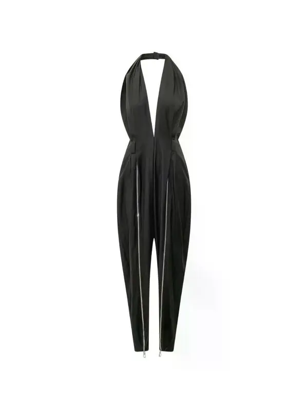 Coperni Double-zipped Sleeveless Jumpsuit - Black