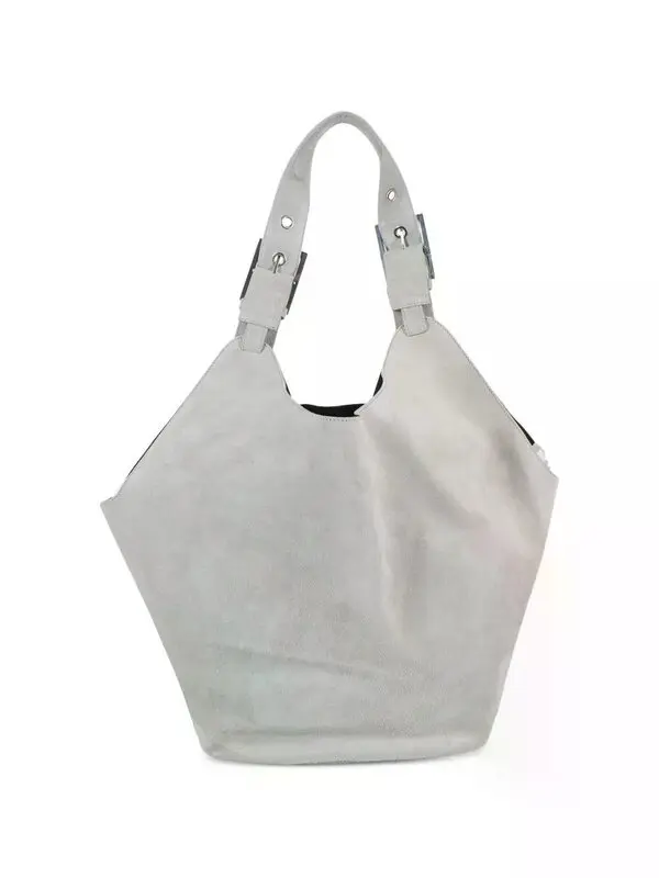 DONDUP Eyelet-embellished Buckle-detail Shoulder Bag