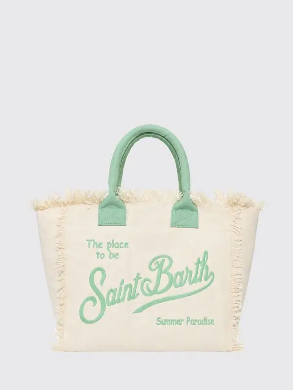 MC2 SAINT BARTH Printed Tote Bag - Camel