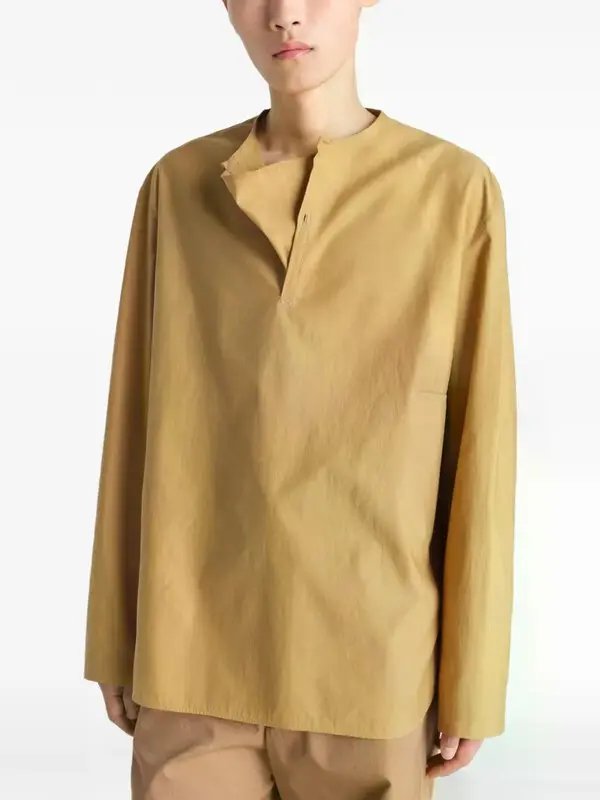 LEMAIRE Vareuse Smock Shirt - Yellow
