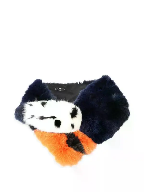 Fendi Multicolour Fur Scarf