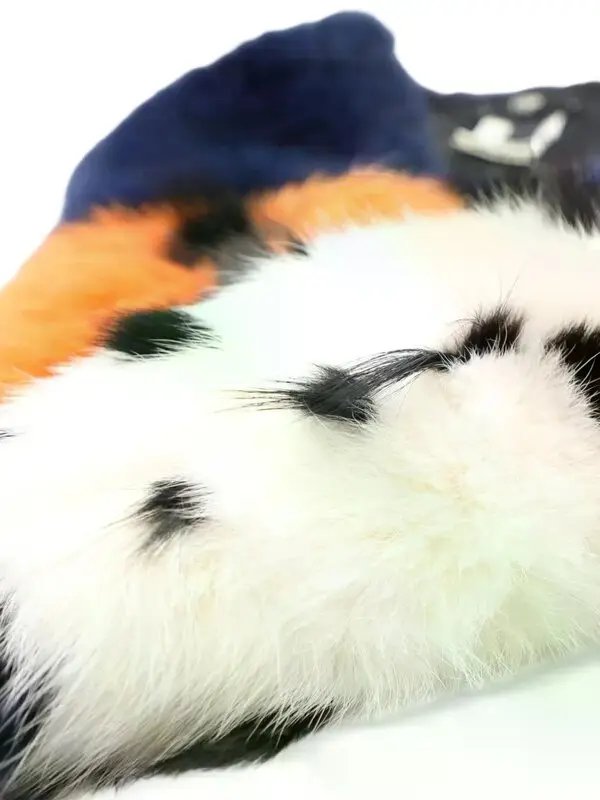 Fendi Multicolour Fur Scarf