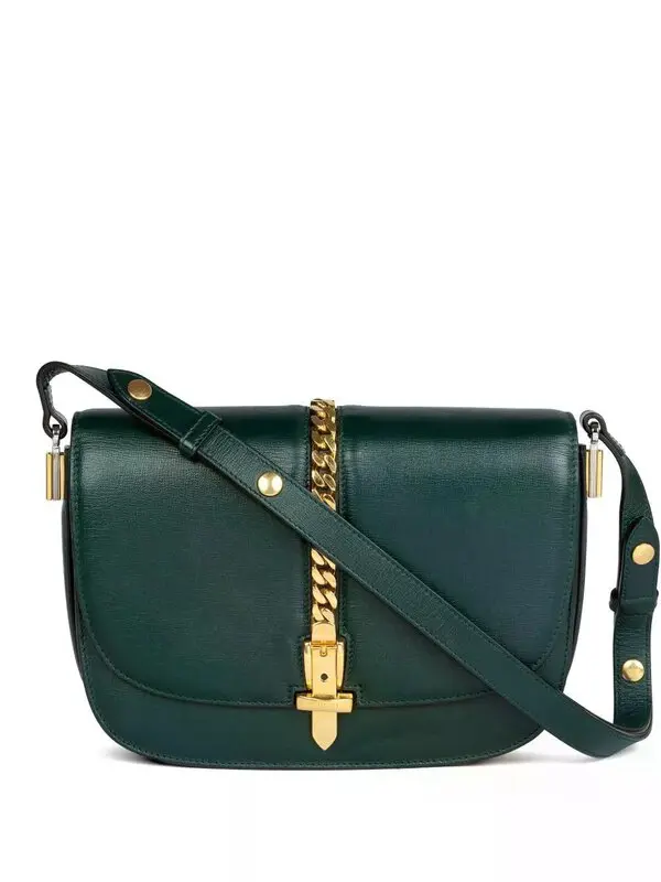 Gucci 1969 Sylvie Leather Bag - Green