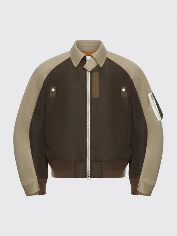 Sacai Bomber Jacket - Brown