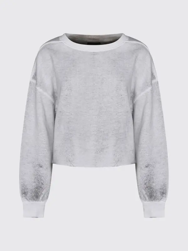 THOM KROM Cotton Crewneck Sweatshirt - Grey