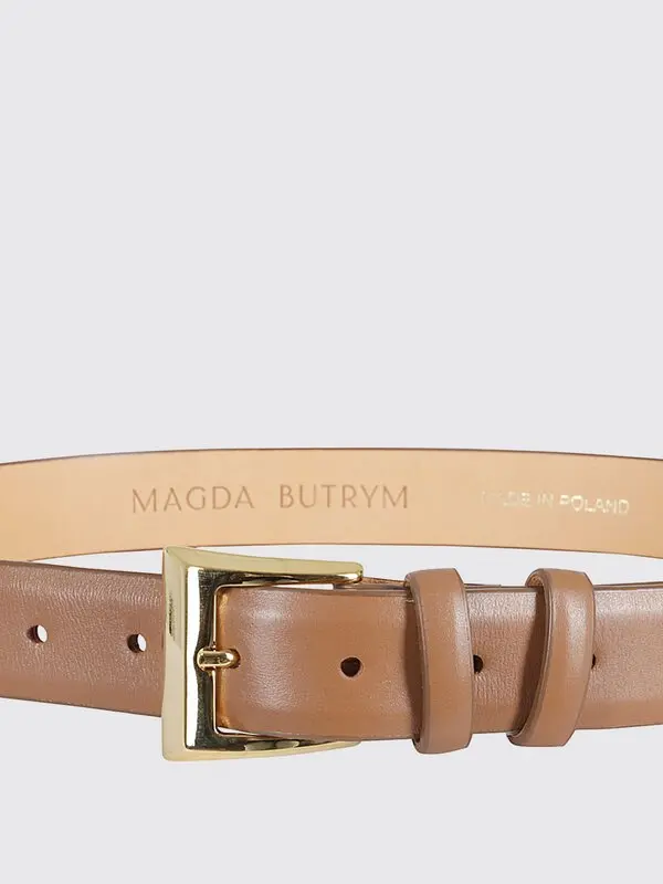Magda Butrym Leather Belt - Black