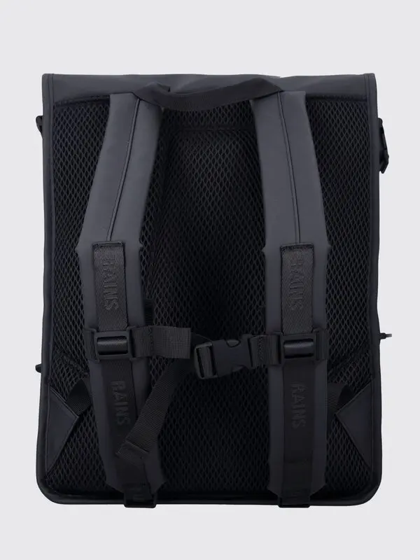 Rains Rolltop Backpack - Black