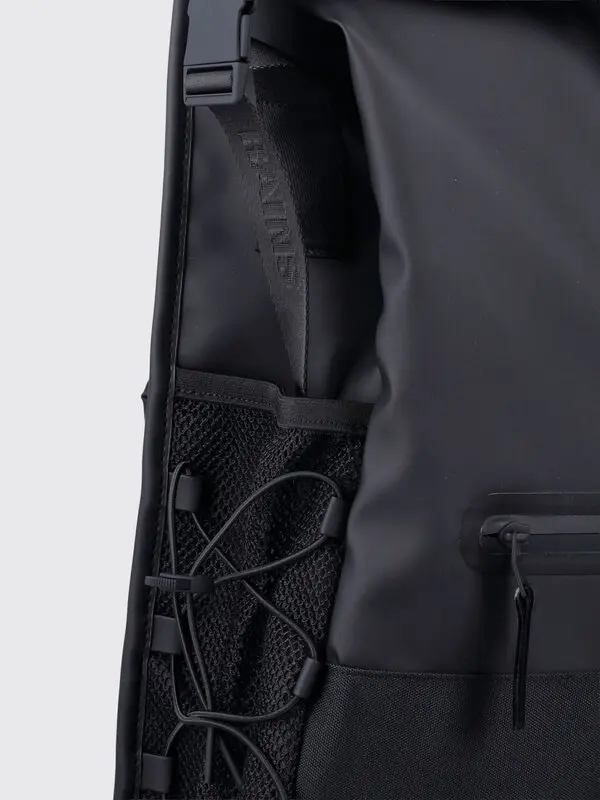 Rains Rolltop Backpack - Black