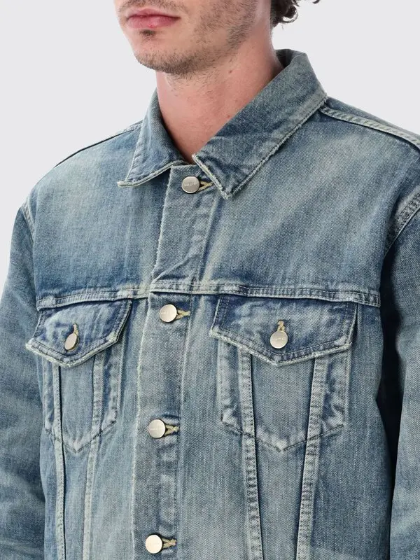 Fear Of God Denim Trucker Jacket - Blue
