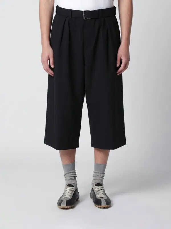 Dries Van Noten Belted Shorts - Black