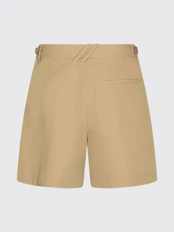 Burberry Mid-rise Cotton Chino Shorts With Slant Pockets
